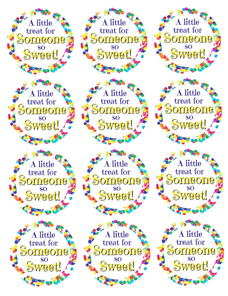 Appreciation Tag, Appreciation Gift Tag, Printable Appreciation Tag, A ...