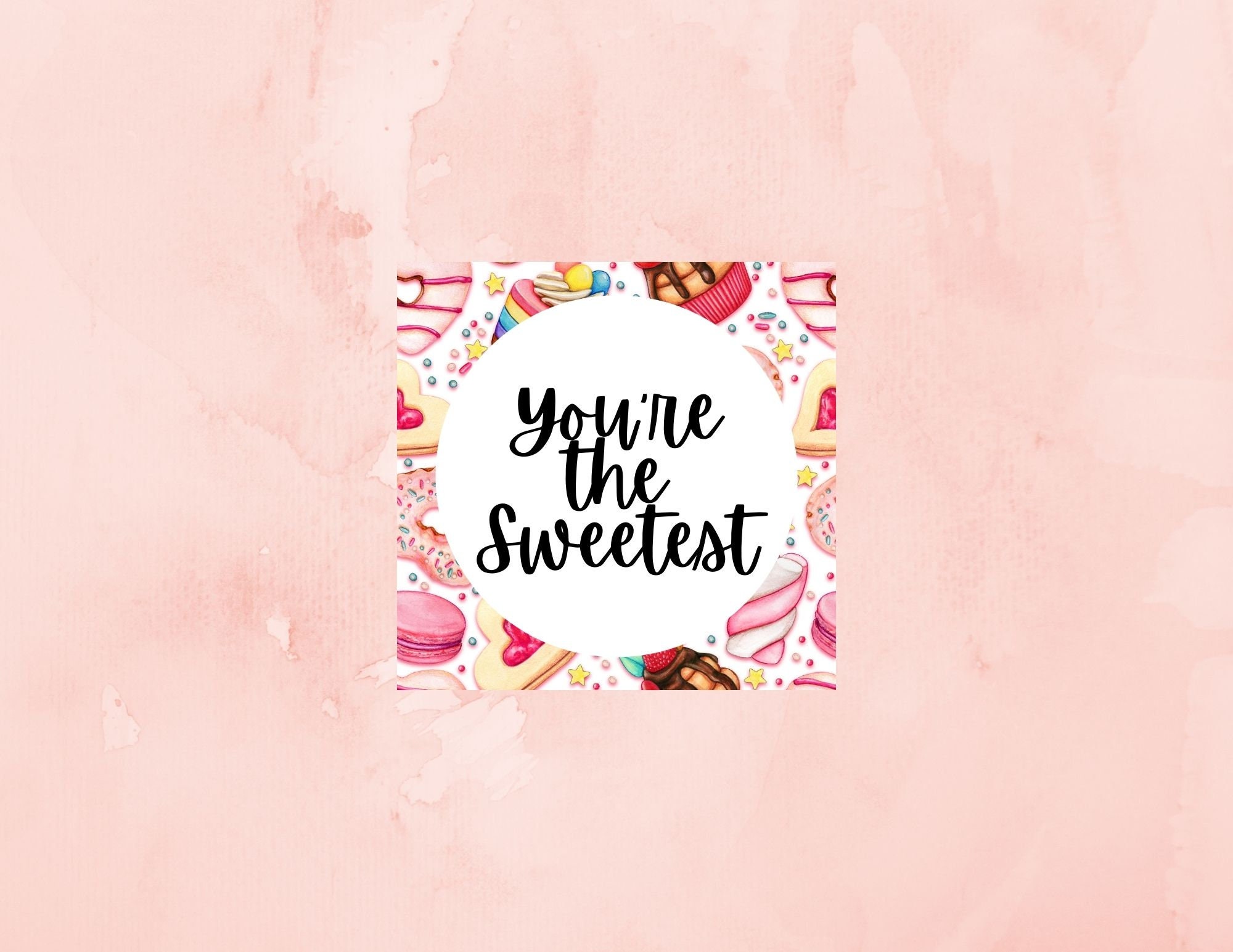 Valentine Treat Tags, Printable Goodie Bag Tags, Printable Cookie Tags ...