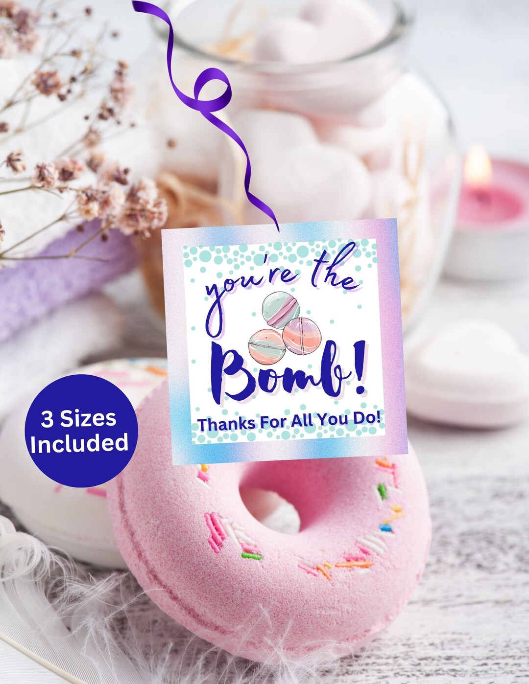 Appreciation Tag, Appreciation Treat Tag, Printable Appreciation Tag ...