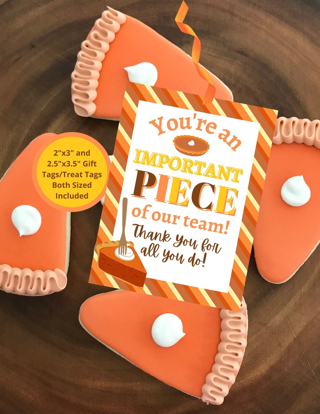 Fall Appreciation Gift Tags, Thank You Team, Printable (PDF) - Etsy
