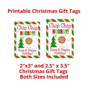 Christmas Gift Tag Printable, Christmas Gift Tag, Appreciation Tag ...