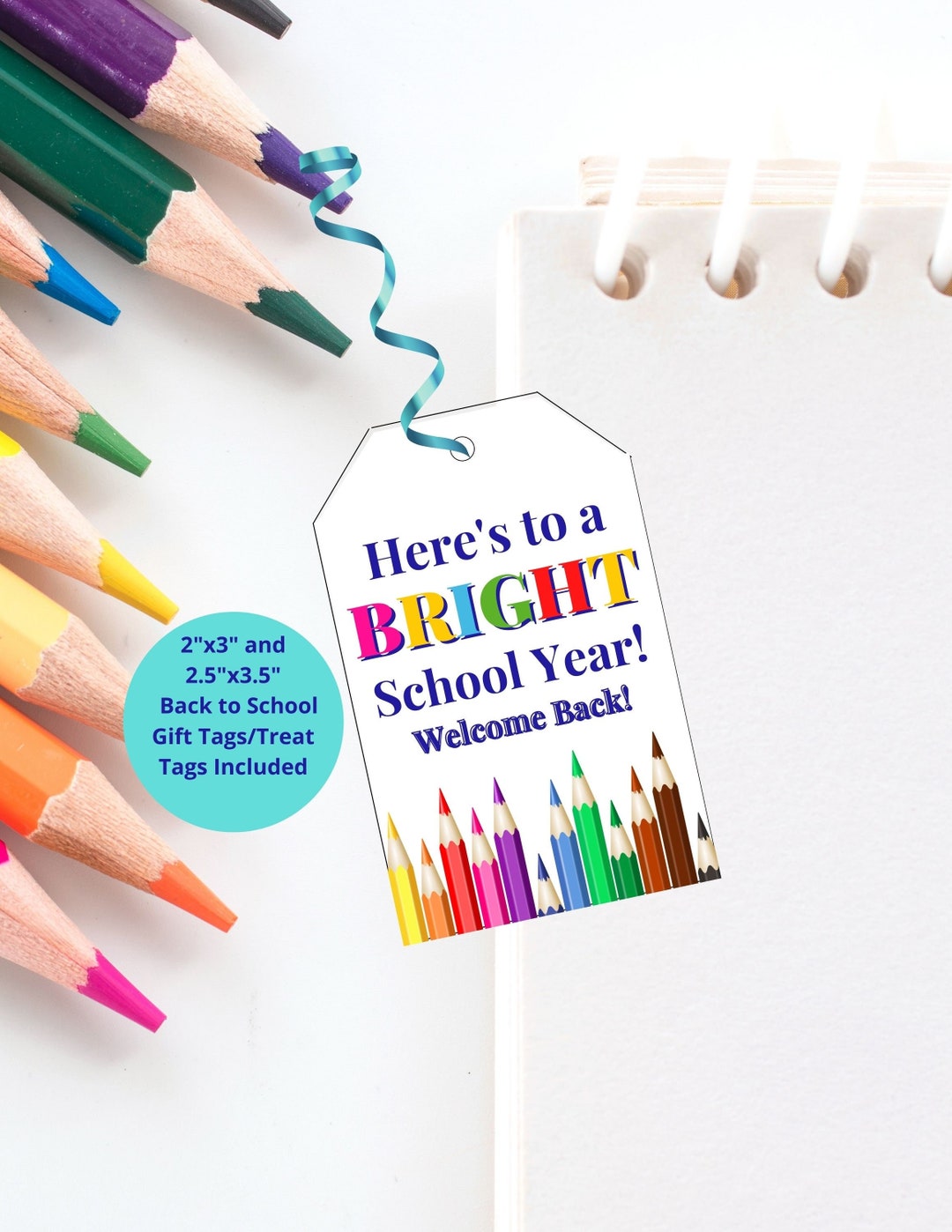 Back to School Tags, Printable Back to School Tag, Back to School Gift ...