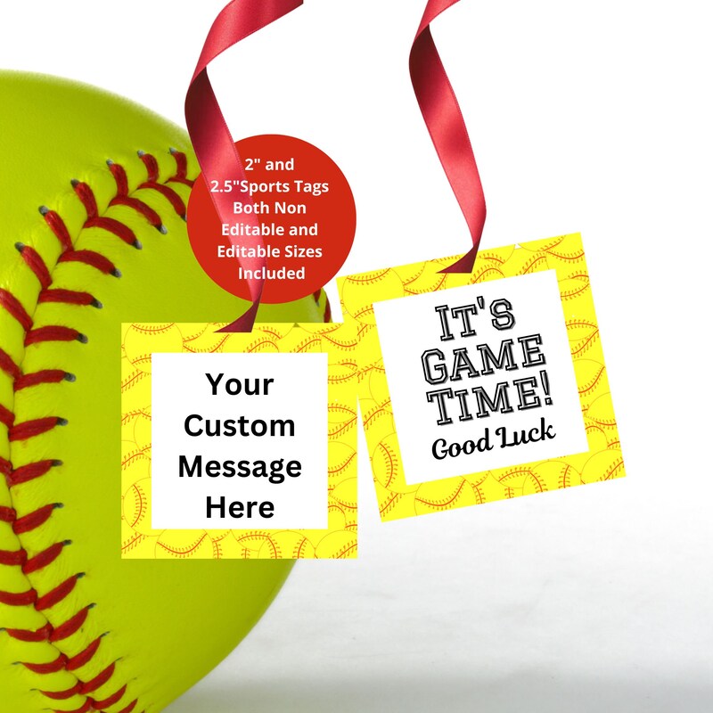 Softball Tags - Etsy