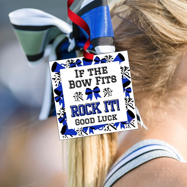 Printable Good Luck Cheerleaders - Etsy