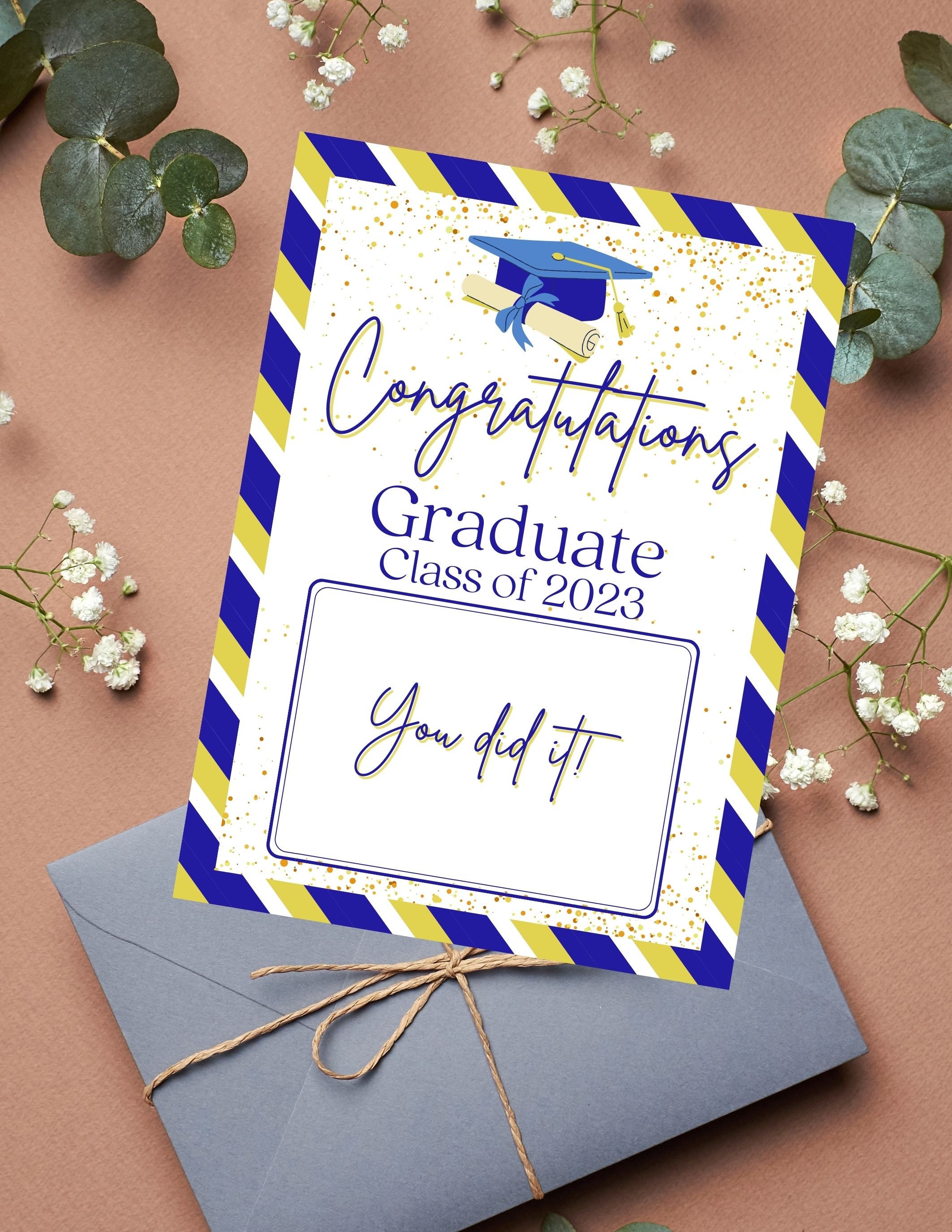 Graduation Gift Card Holder Congrats Grad Gift Card Holder - Etsy
