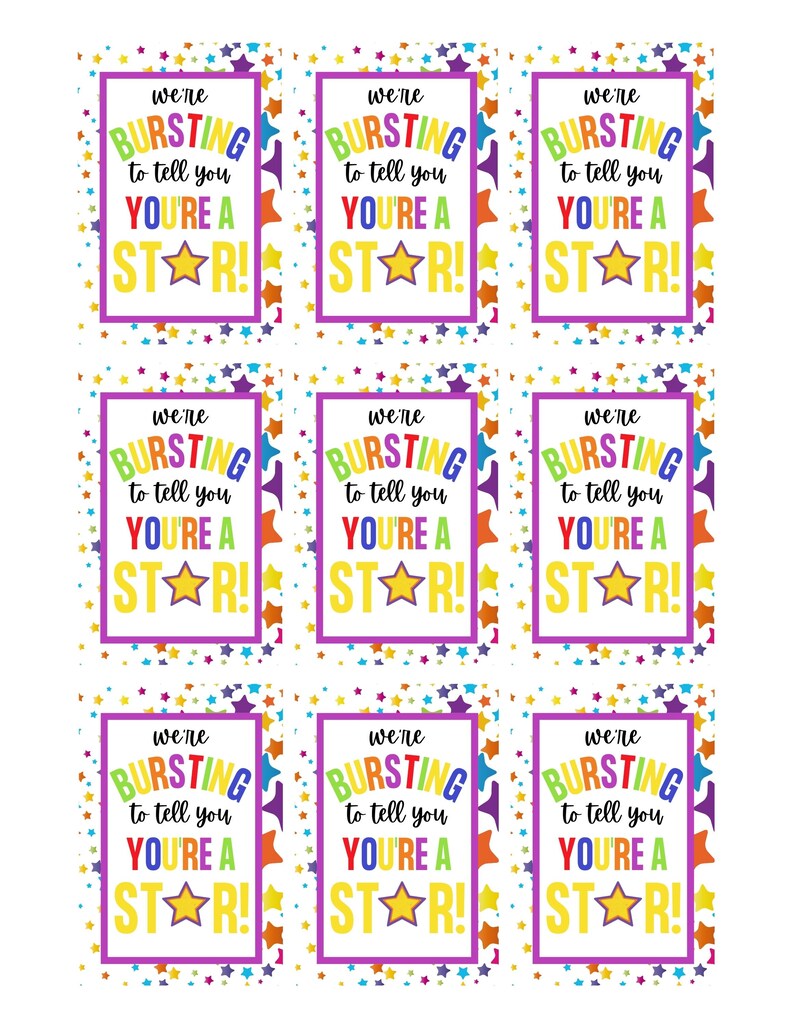 Appreciation Tags Appreciation Gift Tags Staff Appreciation - Etsy