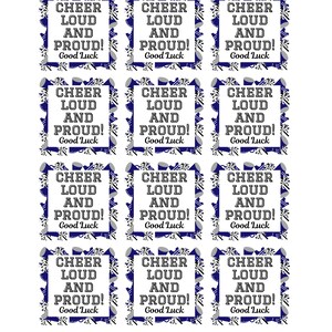 Cheer Tag, Cheerleading Treat Tag, Good Luck Cheer Tag, Cheer Snack Tag ...