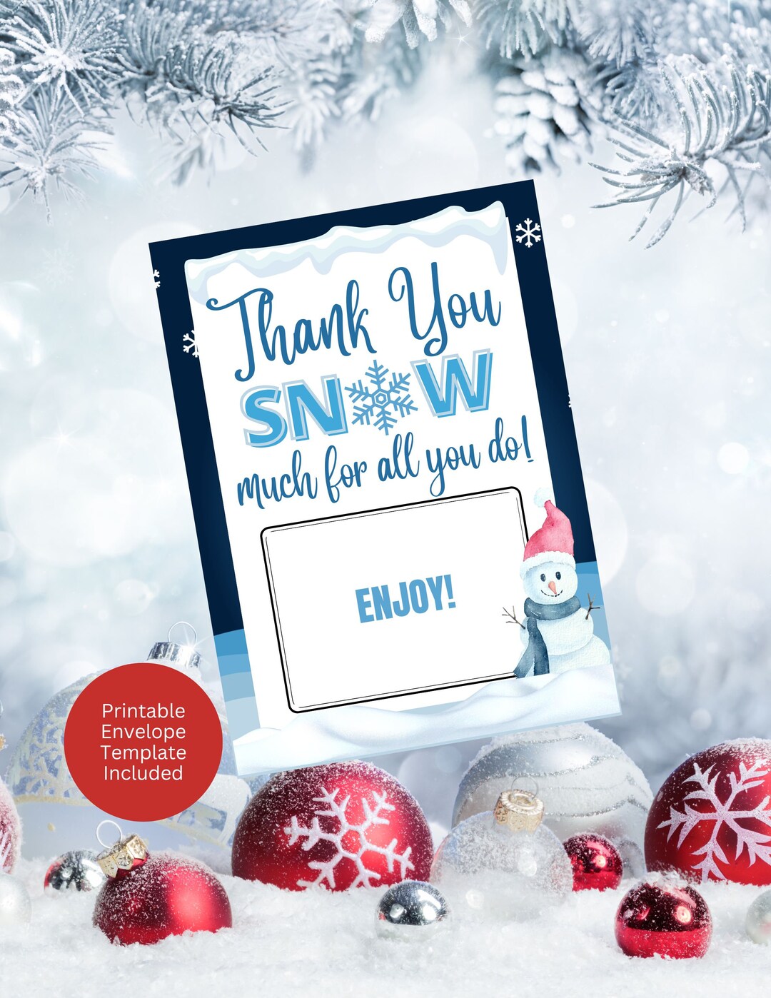 Christmas Gift Card Holder, Gift Card Holder, Printable Christmas Gift ...