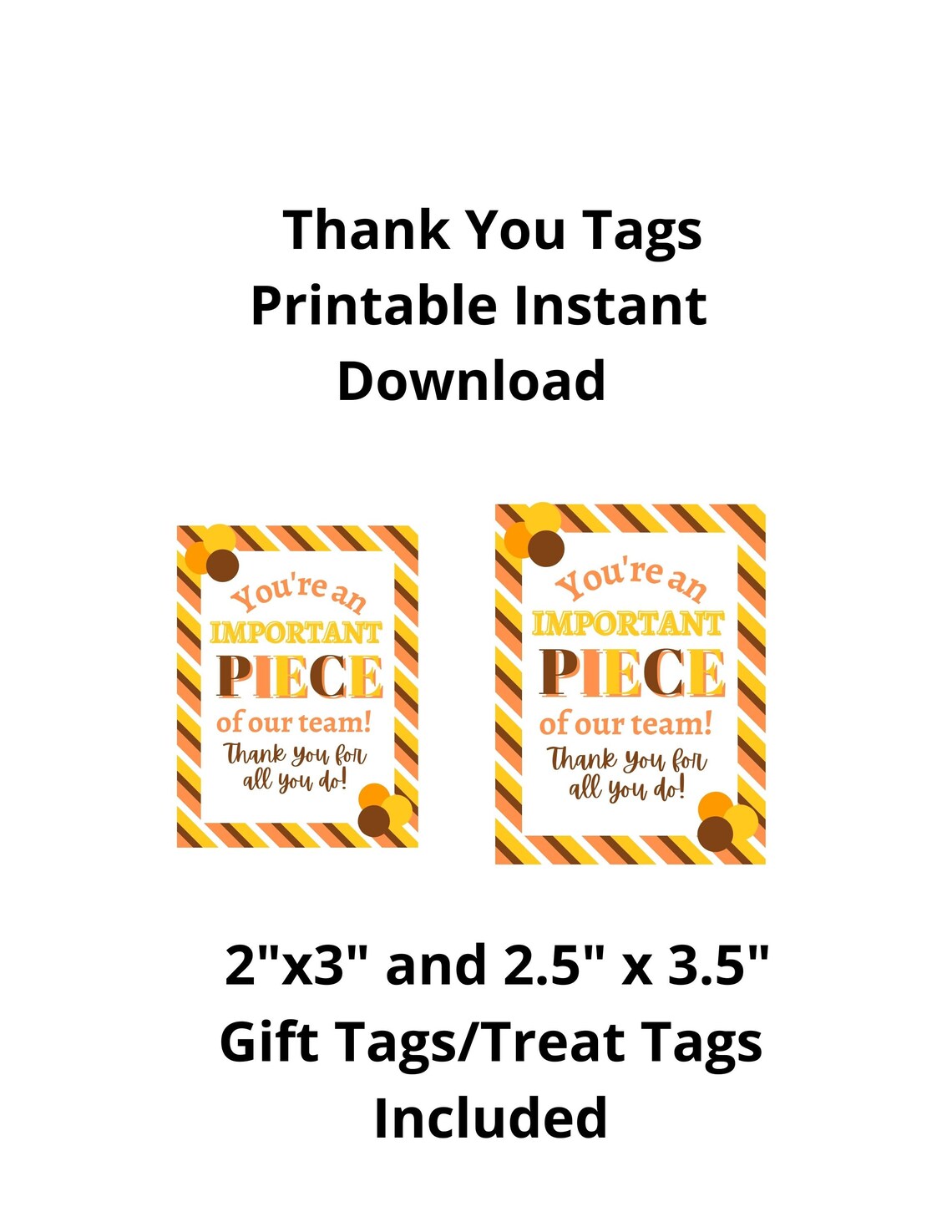Appreciation Tags Appreciation Gift Tags Printable Gift - Etsy