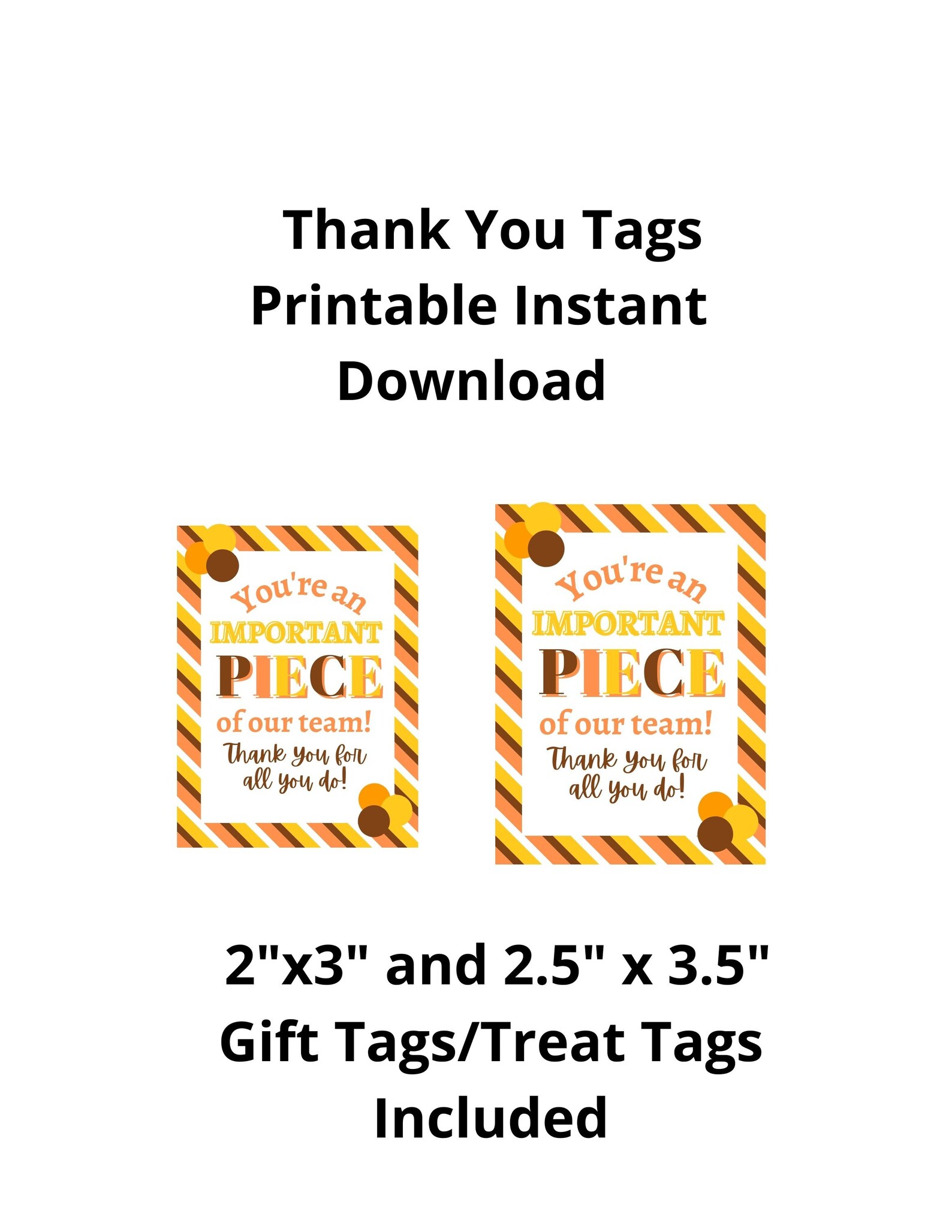 Appreciation Tags Appreciation Gift Tags Printable Gift - Etsy