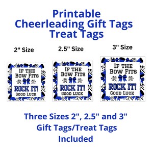 Cheer Tag, Cheerleading Tag, Good Luck Cheer Tag, Cheer Snack Tag ...