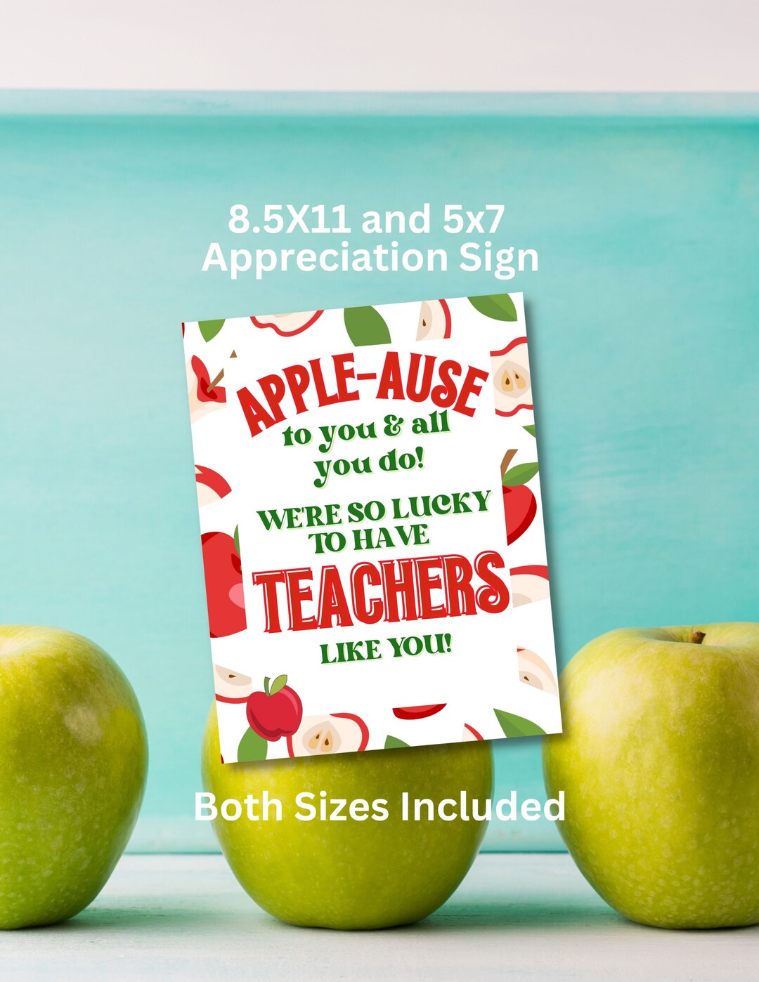 Appreciation Sign, Teacher Appreciation Sign, Teacher Sign, Printable ...