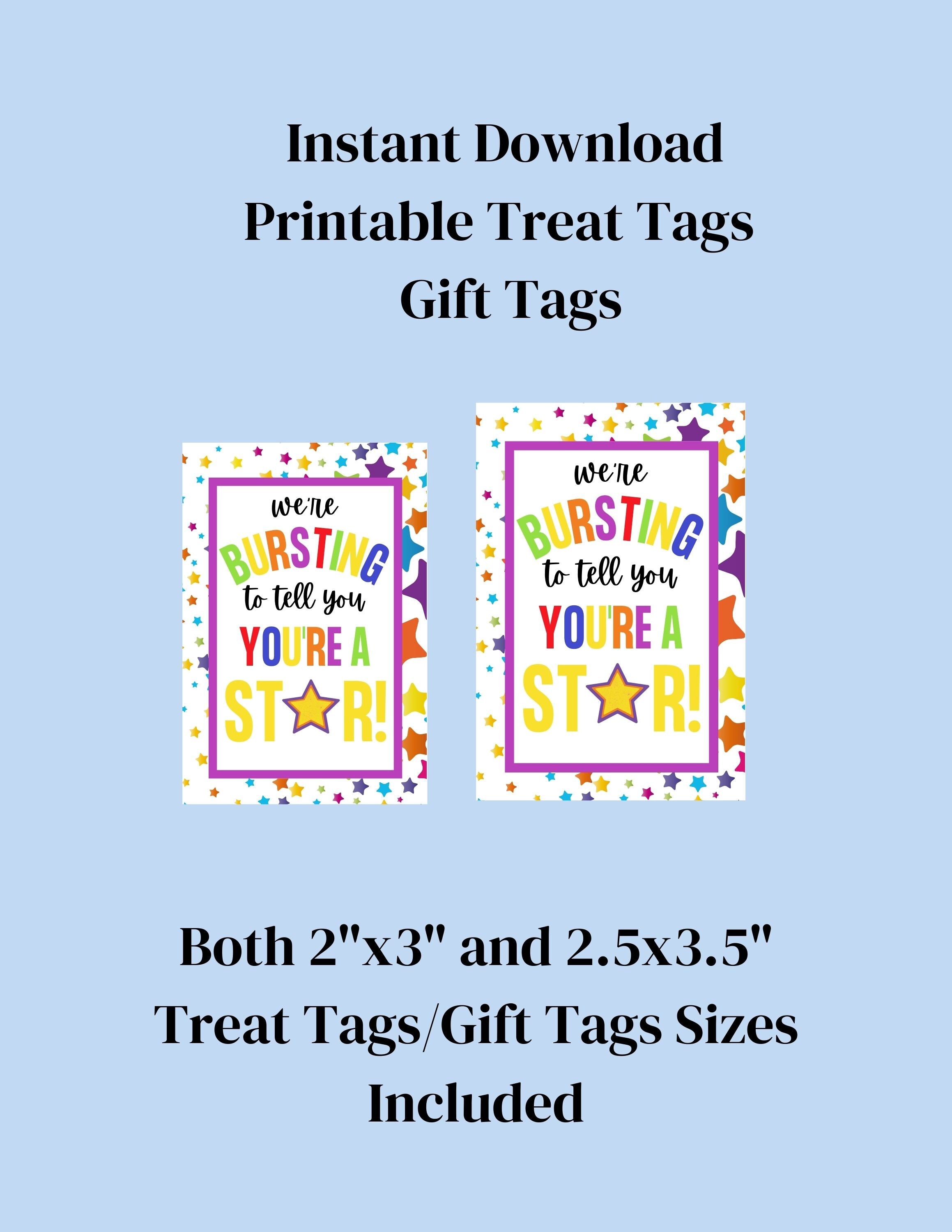 Appreciation Tags Appreciation Gift Tags Staff Appreciation - Etsy