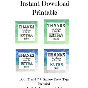 Thank You Gift Tags, Appreciation Treat Tags, Staff Appreciation Gift ...