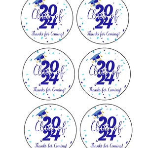 Graduation Thank You Tag, Congrats Grad Tag, Graduation Gift Tag ...