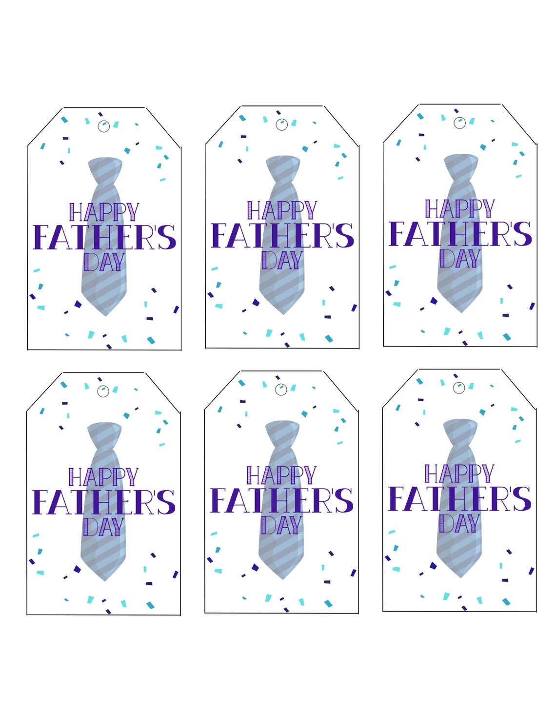 Fathers Day Gift Tags, Fathers Day Gift Tags Printable, Fathers Day ...