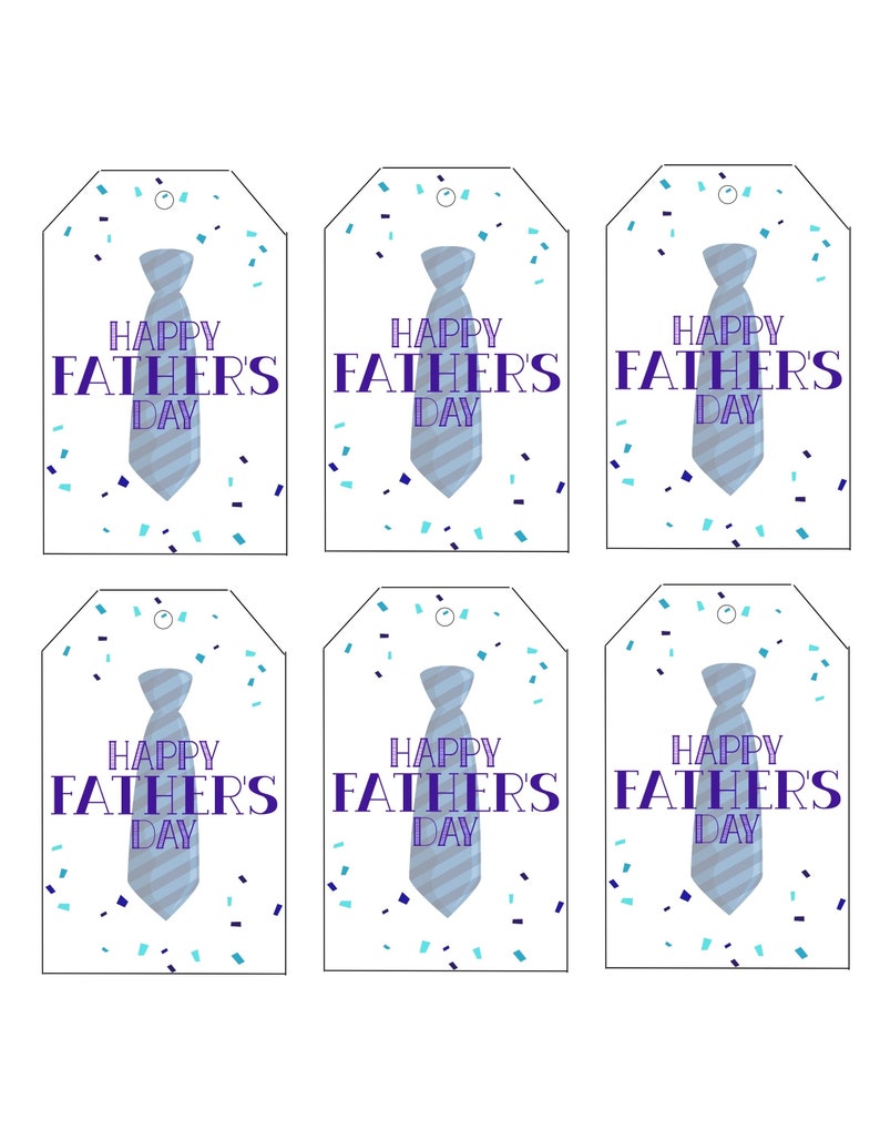 Fathers Day Gift Tags Fathers Day Gift Tags Printable - Etsy
