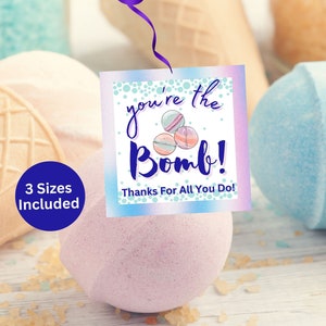 Appreciation Tag, Appreciation Treat Tag, Printable Appreciation Tag ...