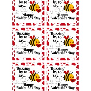 Editable Valentine Gift Tag, Valentine Treat Tag, Printable Valentine ...