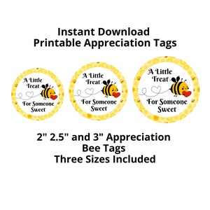Appreciation Tag, Appreciation Gift Tag, Printable Appreciation Tag ...