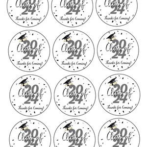 Graduation Thank You Tag, Congrats Grad Tag, Graduation Gift Tag ...