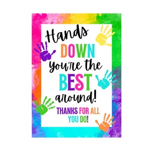 Appreciation Sign, Teacher Appreciation Sign, Appreciation Tag ...