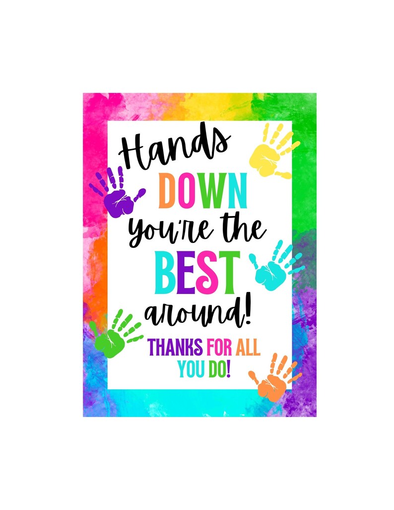 Appreciation Sign, Teacher Appreciation Sign, Appreciation Tag ...
