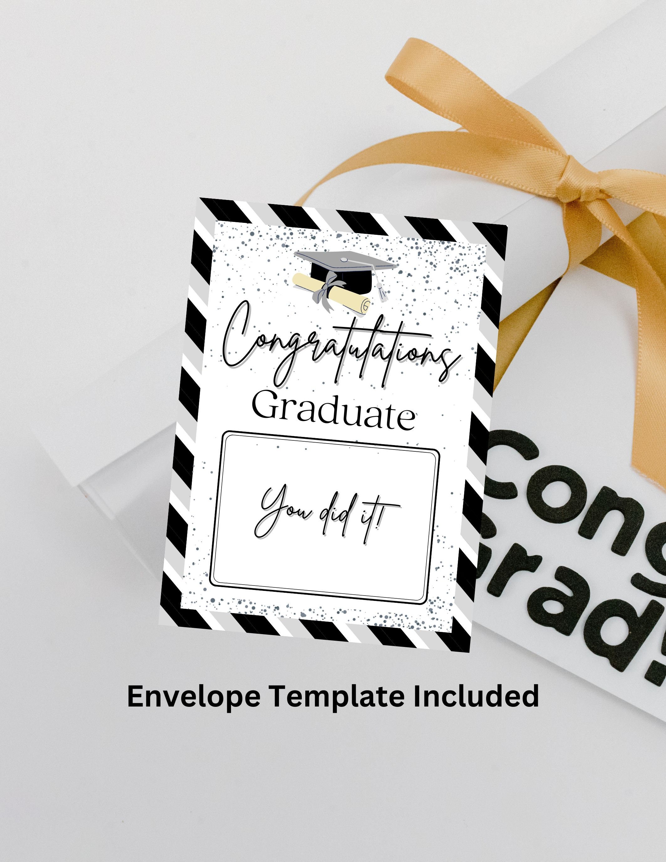 Graduation Gift Card Holder, Congrats Grad Gift Card Holder, Graduation ...