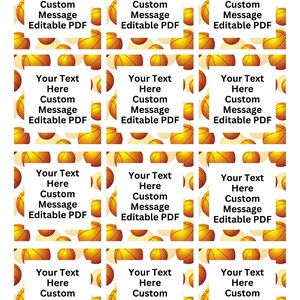 Editable Basketball Tag, Basketball Tag, Printable Basketball Tag ...