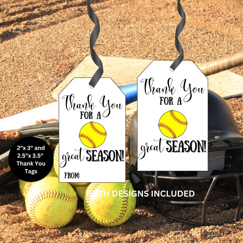 Softball Tags - Etsy