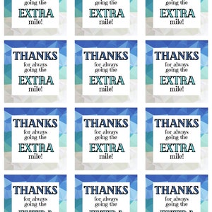 Thank You Gift Tags, Appreciation Treat Tags, Staff Appreciation Gift ...