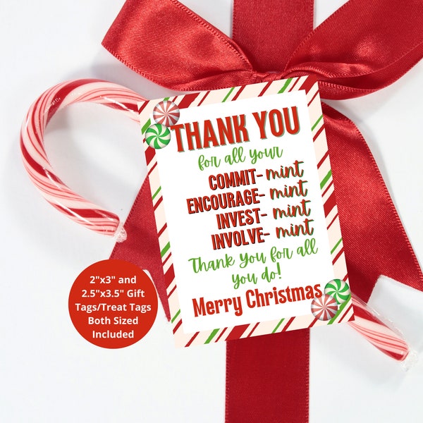 Mint Thank You - Etsy