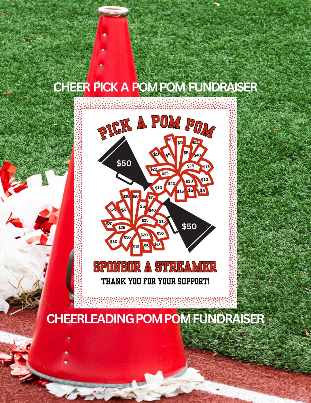 Cheerleading Fundraiser, Cheer Fundraiser, Sport Calendar Fundraiser ...