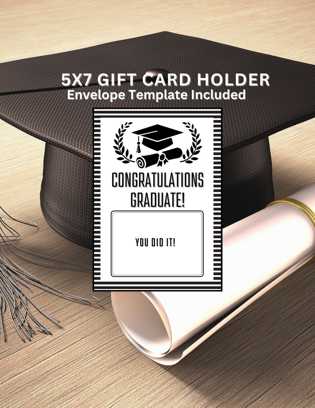 Graduation Gift Card Holder, Congrats Grad Gift Card Holder, Graduation ...