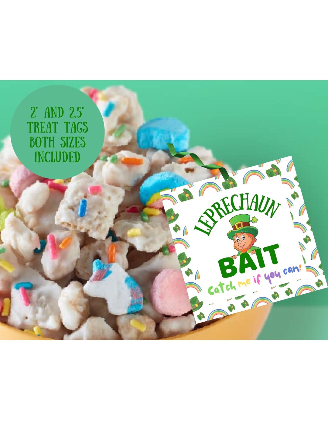 St Patrick's Day Treat Tags, St Patricks Day Tags, Leprechaun Bait ...