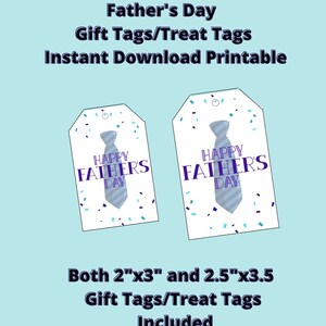 Fathers Day Gift Tags, Fathers Day Gift Tags Printable, Fathers Day ...