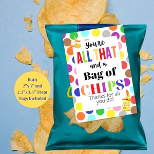 Appreciation Tag, Teacher Appreciation Tag, Staff Appreciation Tag ...