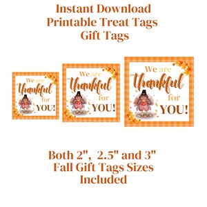 Appreciation Tag, Printable Thanksgiving Gift Tag, Fall Gift Tag ...