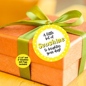 Appreciation Tag, Brighten Your Day Tag, Printable Treat Tags, Teacher ...