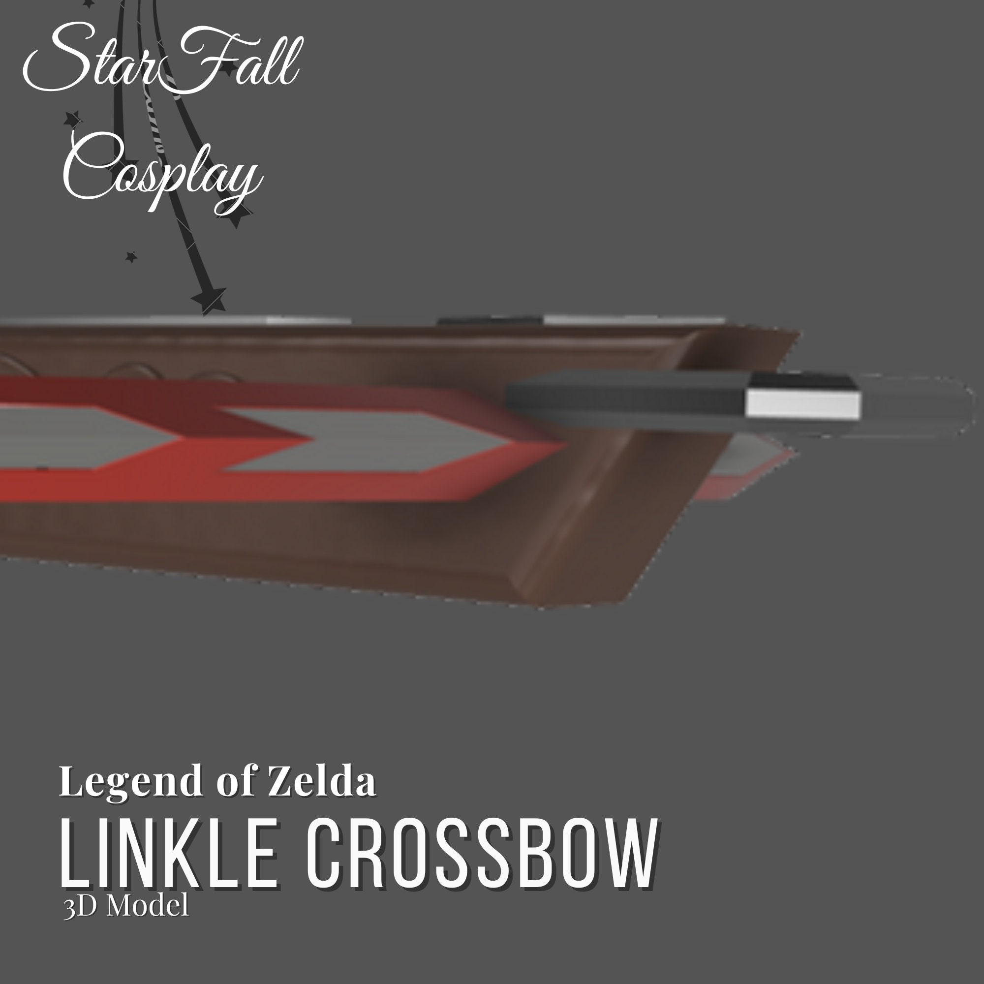 Linkle Crossbow 3D Model - Etsy