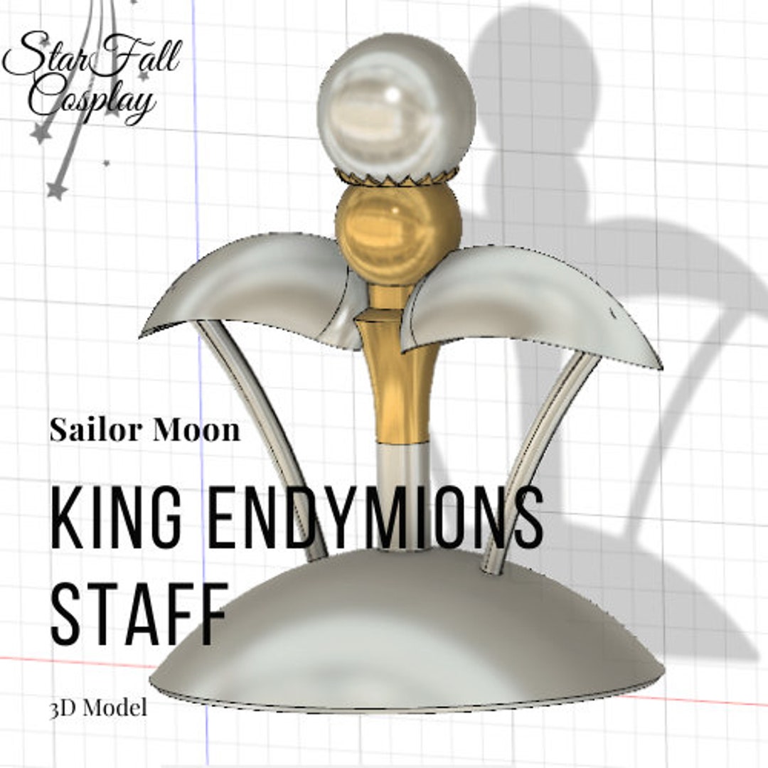 King Endymion's Staff 3D Model - Etsy