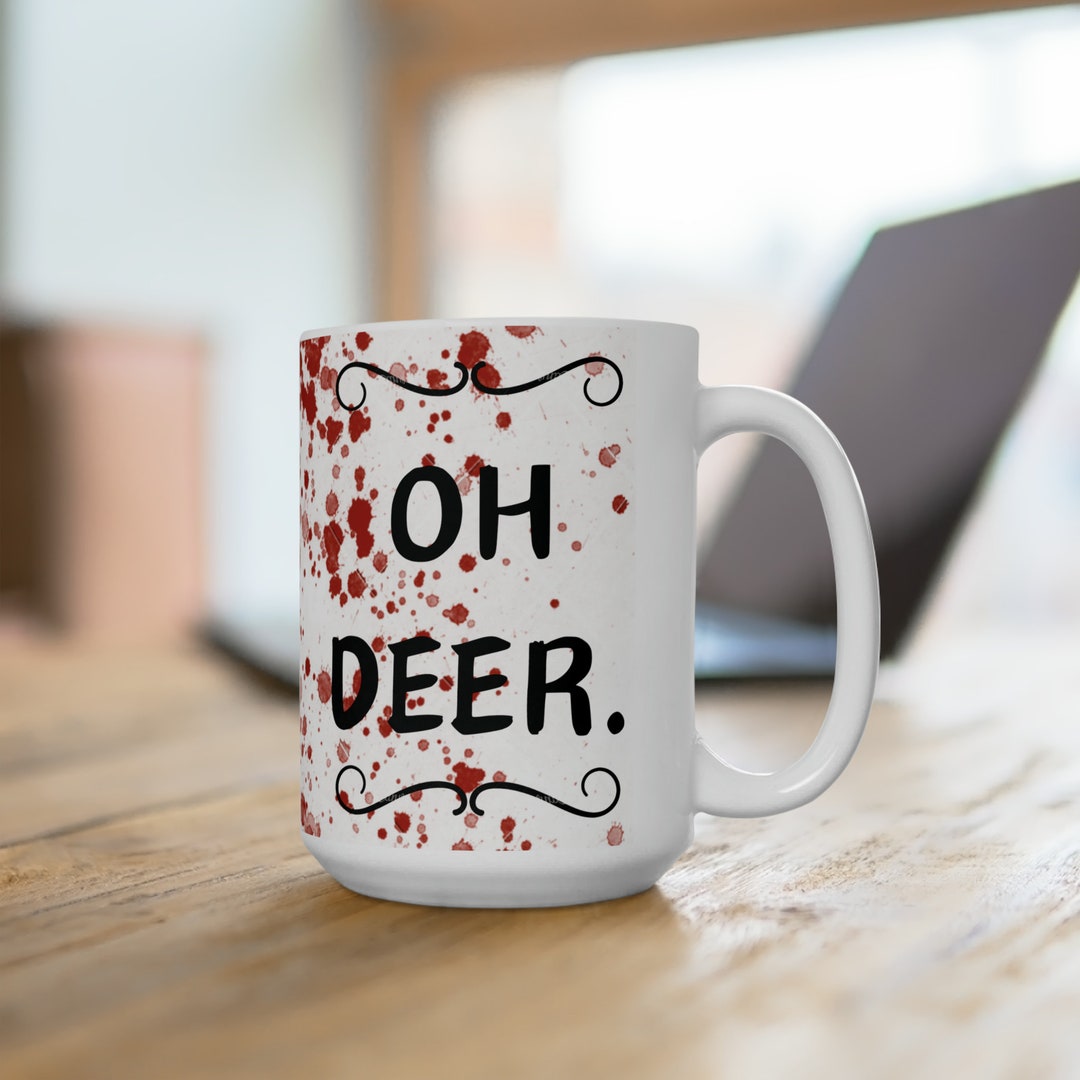 Oh Deer. Mug Hazbin Hotel Alastor - Etsy