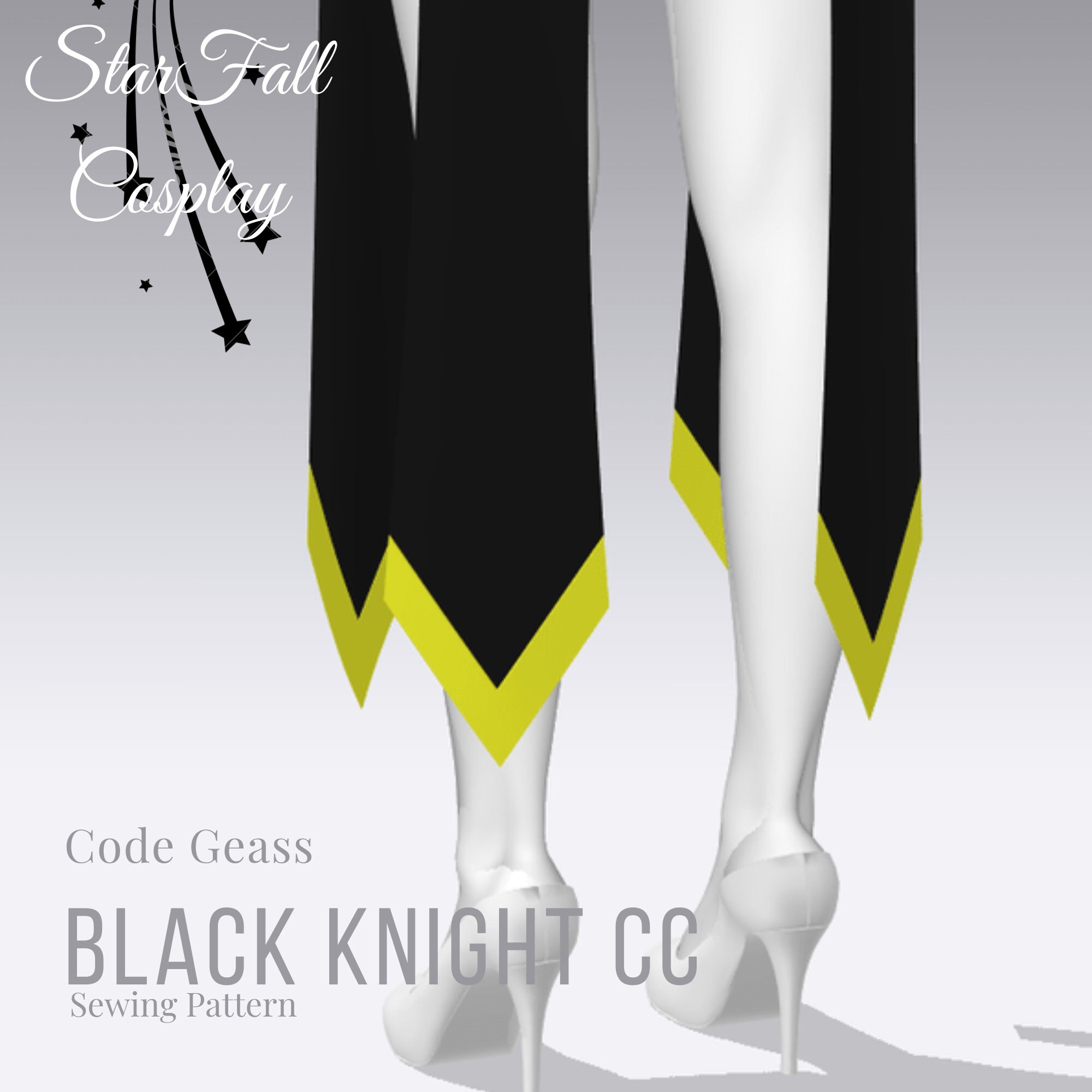Black Knight Cc Sewing Pattern - Etsy