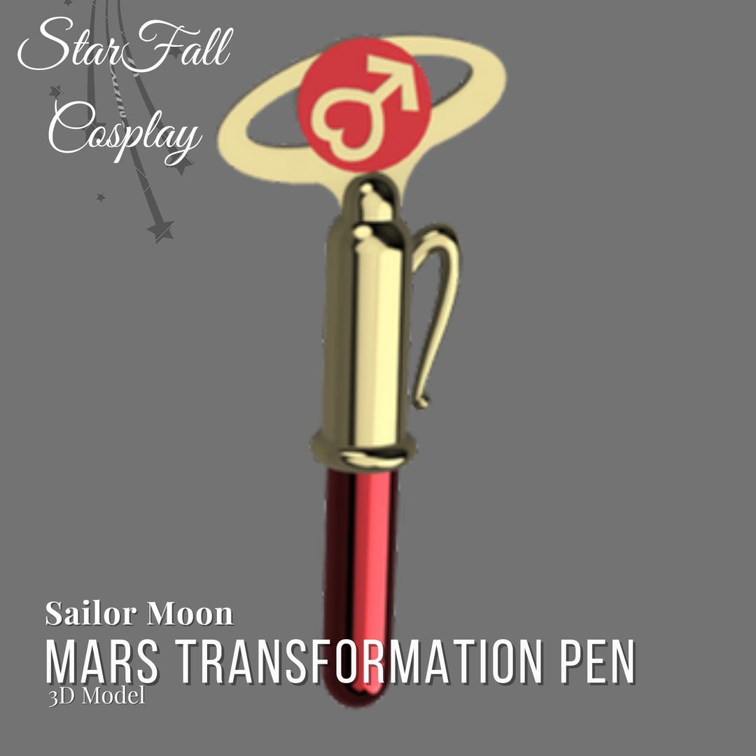 Mars Transformation Pen 3D Model - Etsy