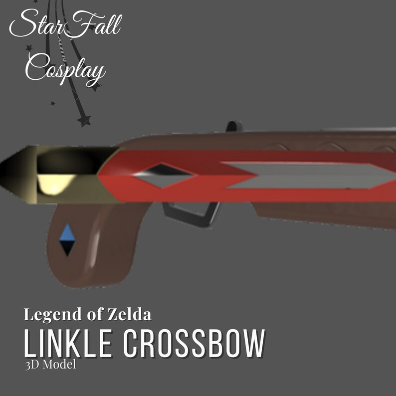 Linkle Crossbow 3D Model - Etsy