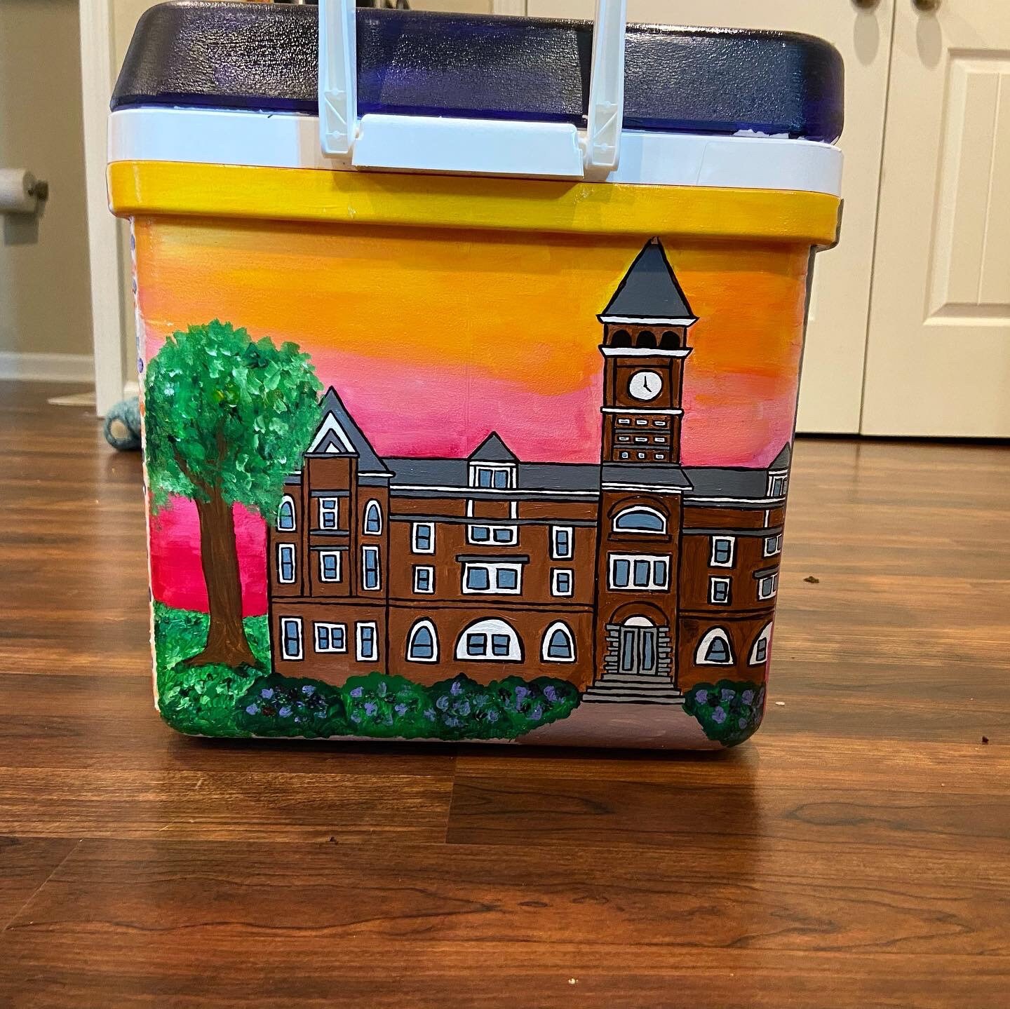 Painted Cooler - Etsy