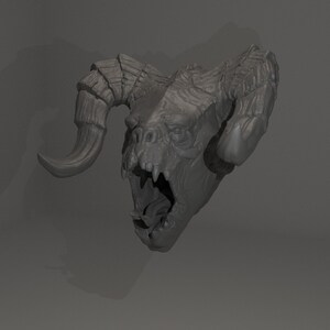 Deathclaw Life Size Head 3D Model for 3D Printing - Etsy