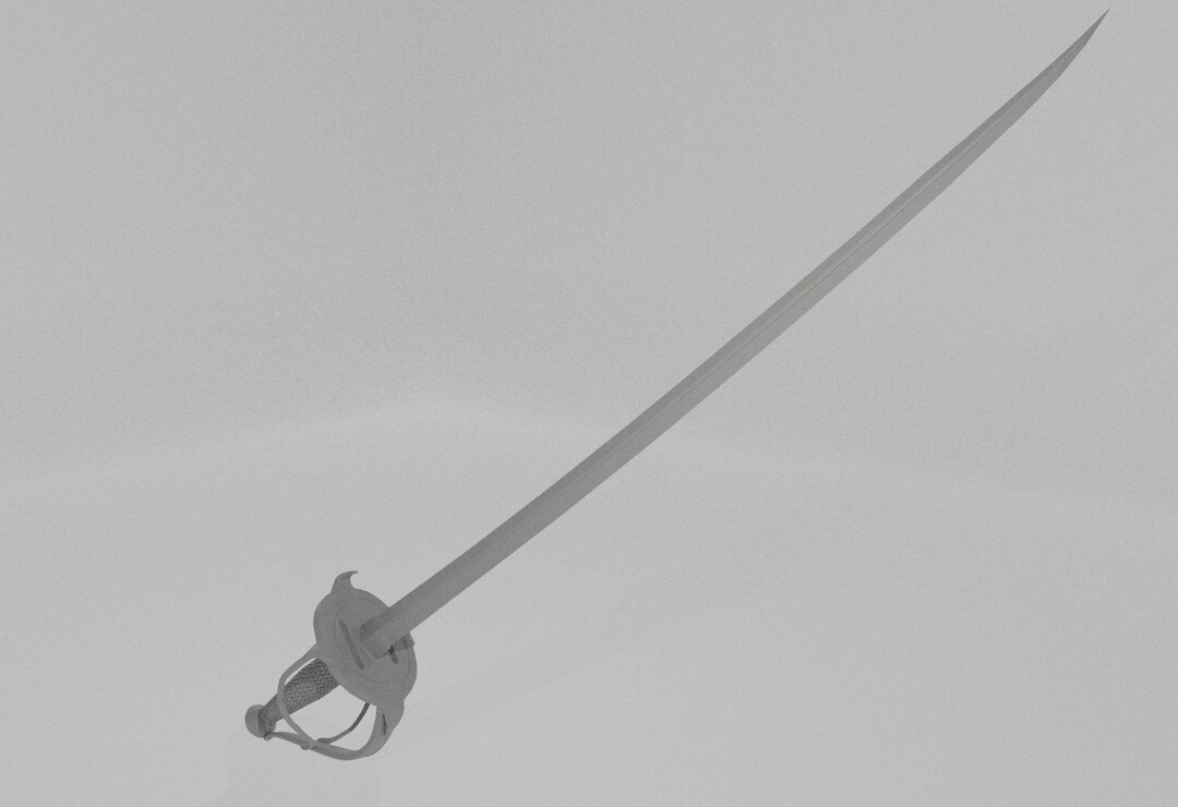 Griffith's Golden Age Sword Manga Accurate 3D Model Fan - Etsy