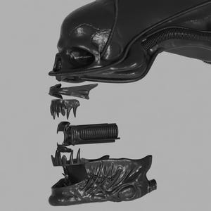 Alien (1979) Screen Accurate Big Chap Head 3D Model Fan Art - Etsy