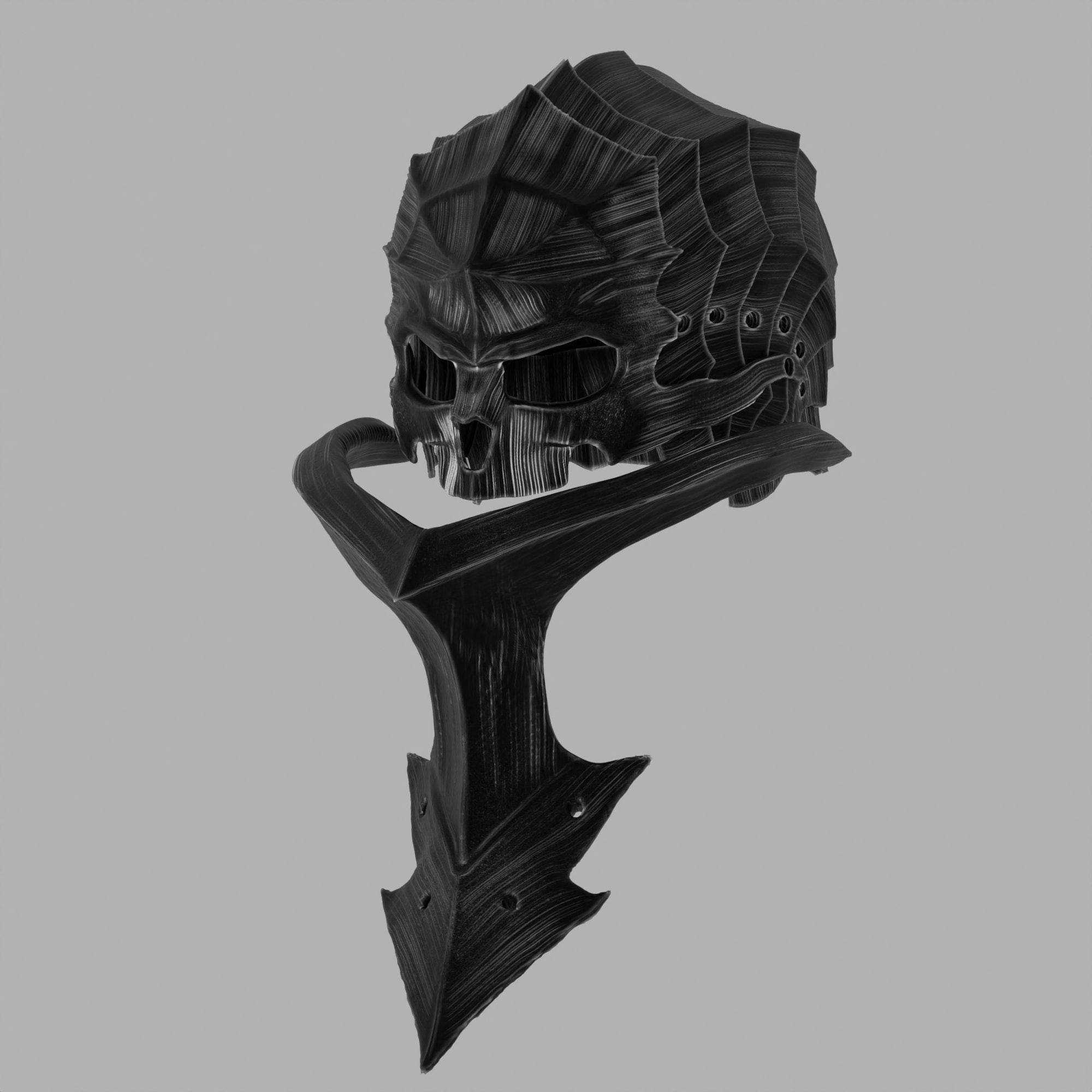Gut's Berserker Skull Helmet Manga Accurate 3D Model for Fan Art for ...